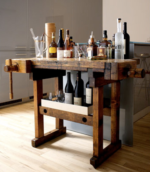 belle maison: Chic Bar Carts = Cocktail Ready