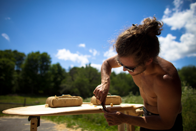 Wooden Surfboards: The Grain " Sea Sled " body board