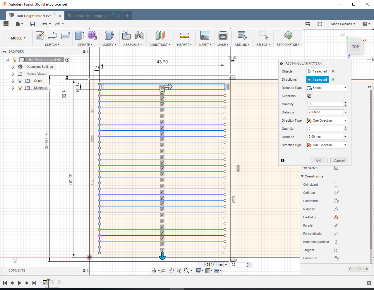 Using Fusion 360 to Design and then Print a Box Insert for Better ...