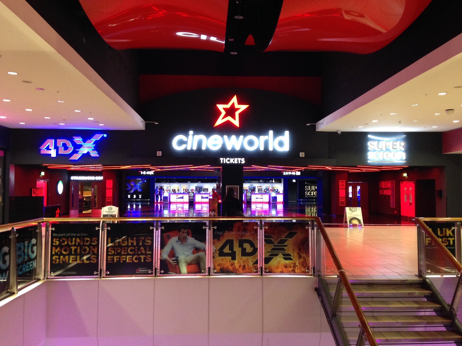 Charlotte Grace: Cineworld refurbishment- Milton Keynes