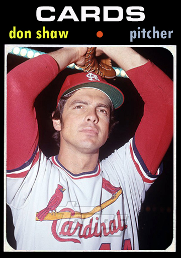 1971 Baseball Card Update: 1971 St. Louis Cardinals (2nd): 90-72, .556, 7GB