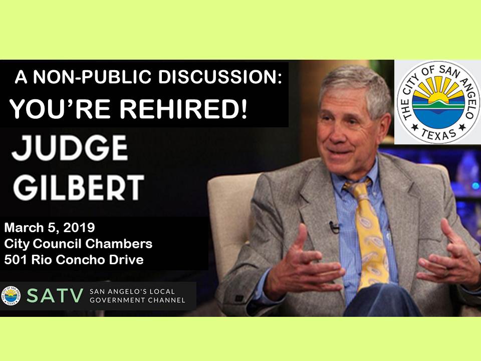 State of the Division: No Fanfare or Presentation for Rehiring of Judge ...