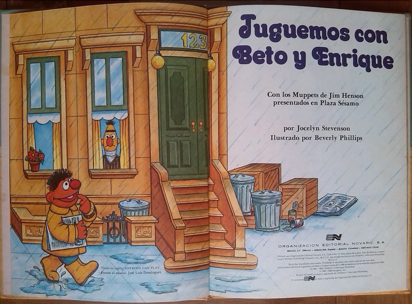 Cuentos Plaza Sésamo: Juguemos con Beto y Enrique