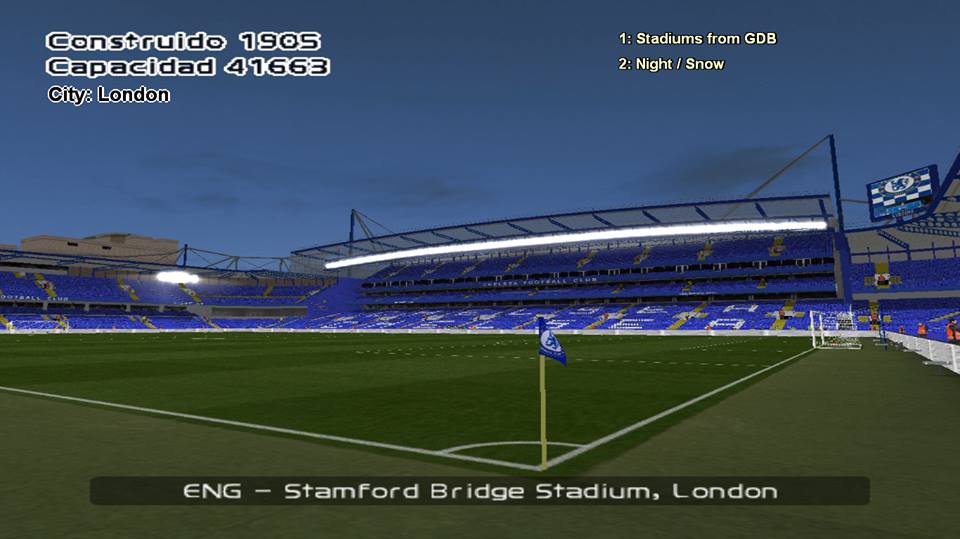 PES 6 Stadiums Stamford Bridge - PES PTCH