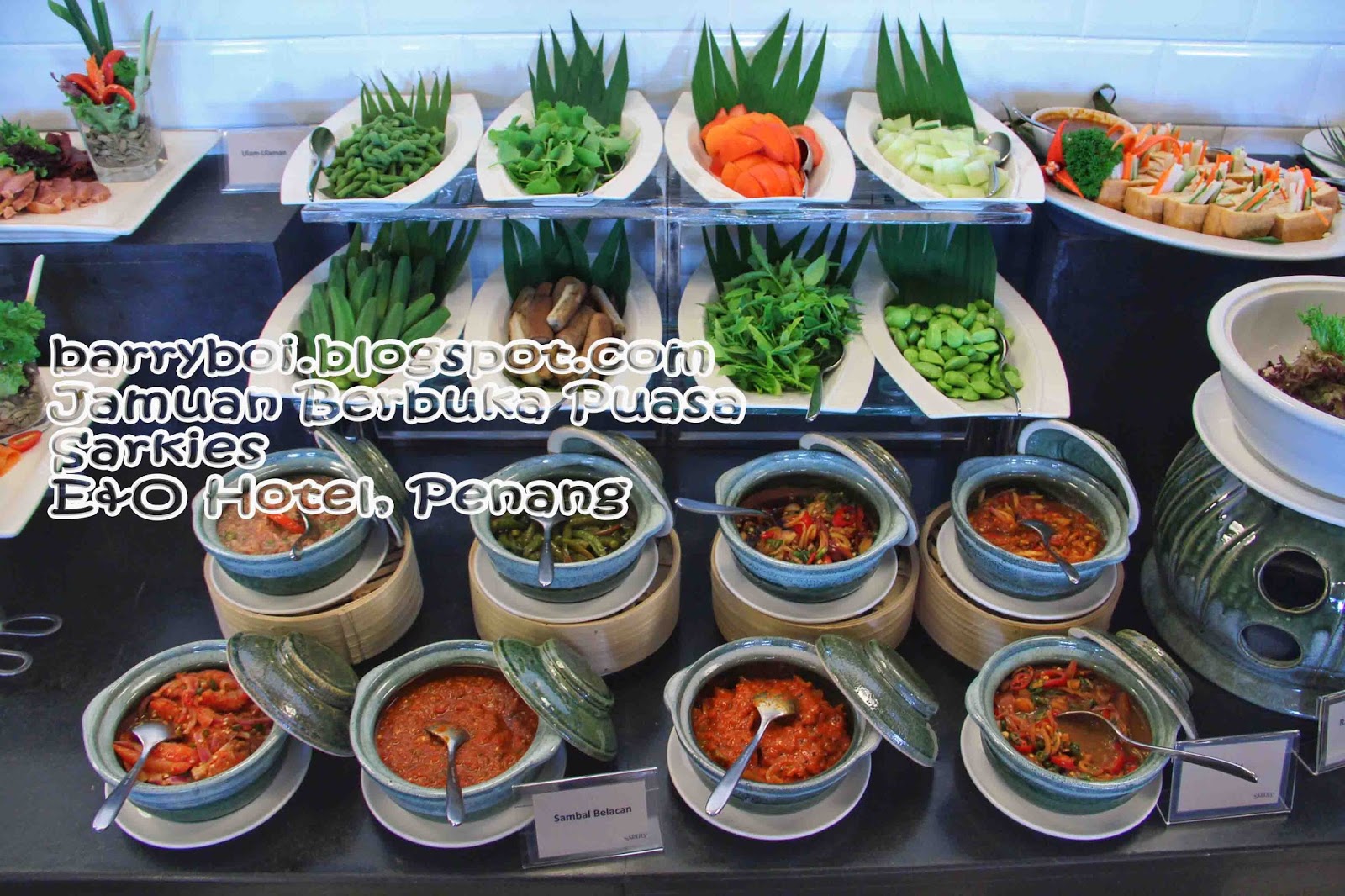 Jamuan Berbuka Puasa Buffet Dinner at Sarkies, Eastern & Oriental Hotel ...