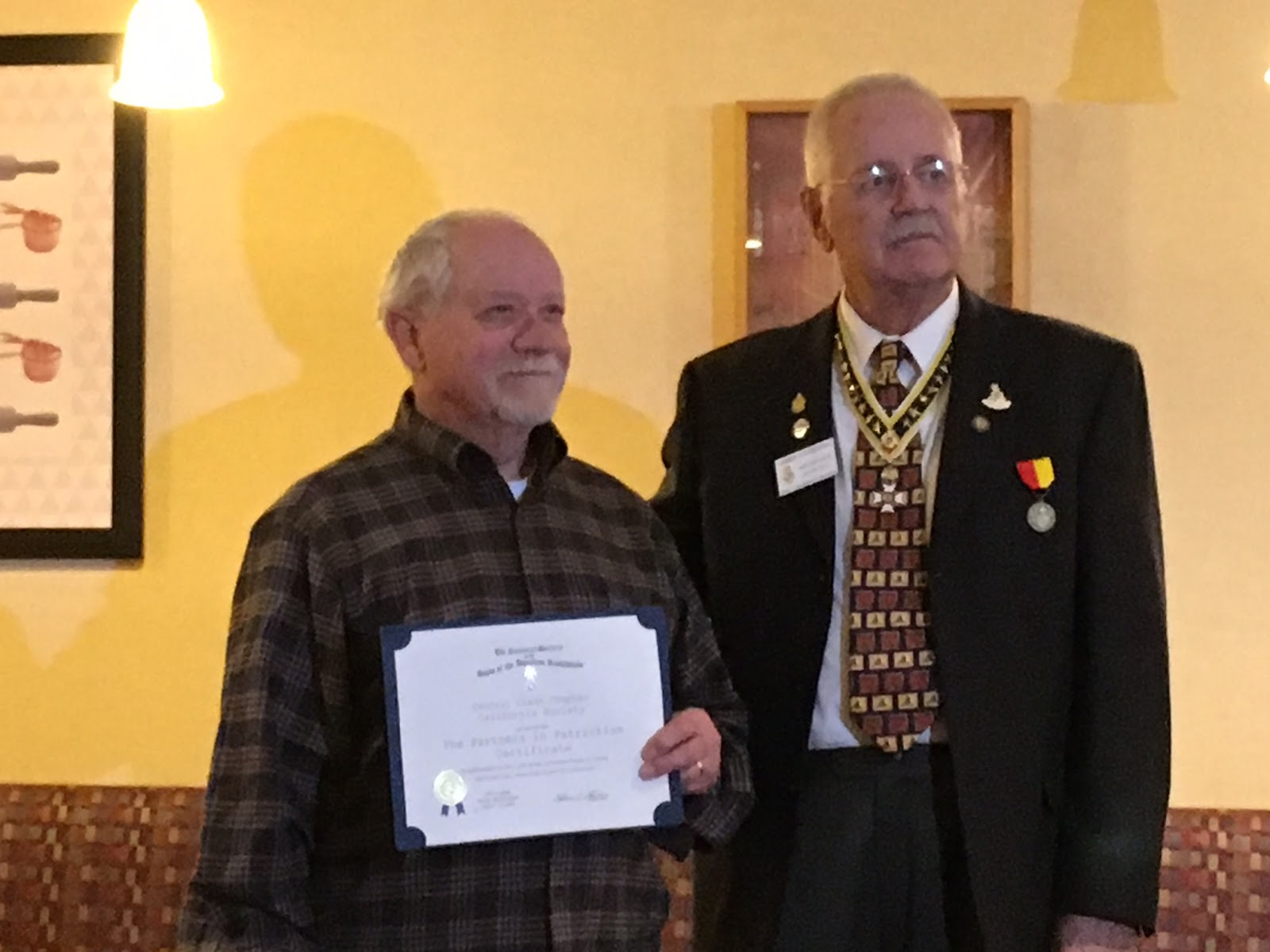 Central Coast Chapter, Sons of the American Revolution: The Partners in ...