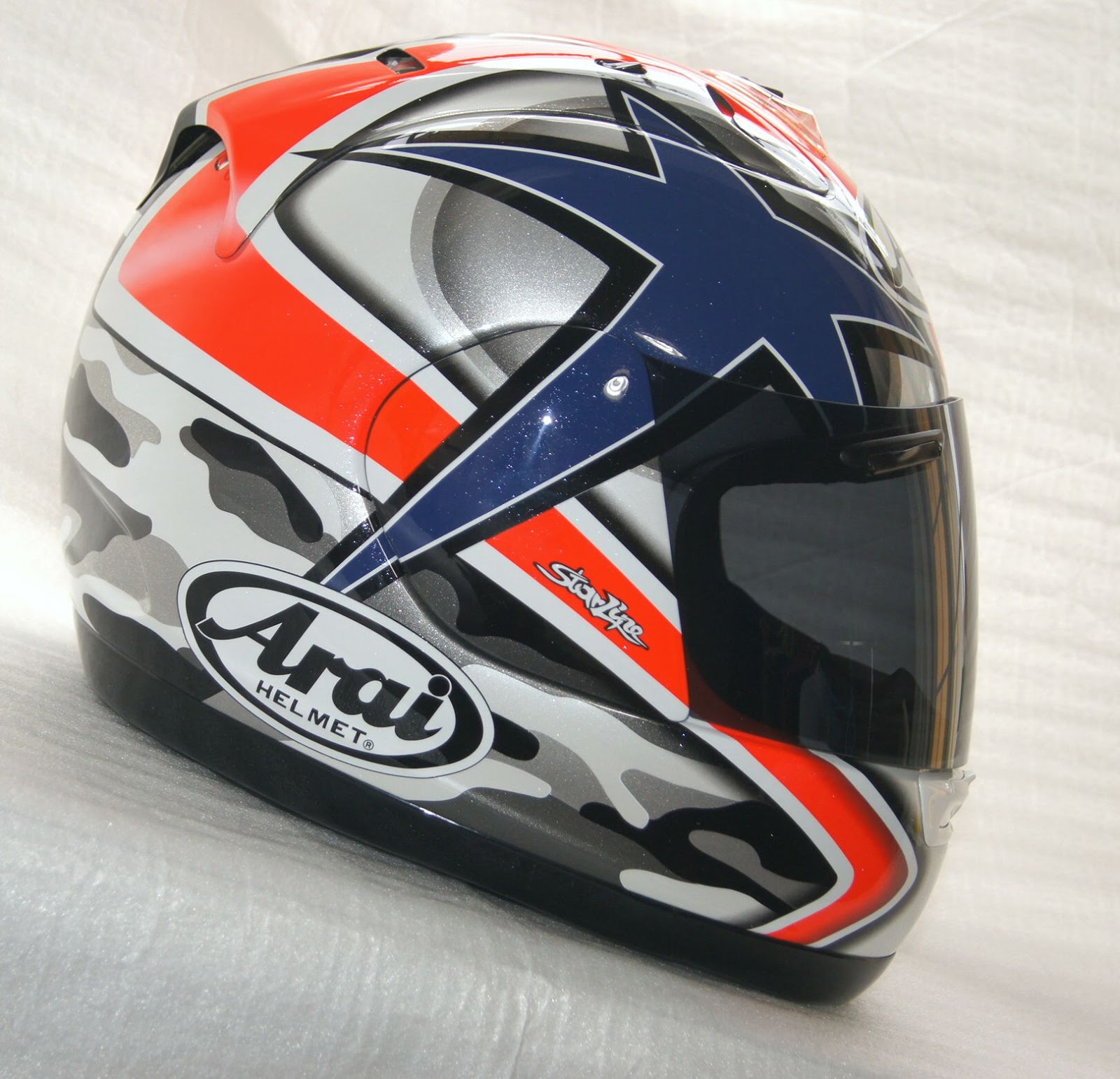 samurai‐bikers: Arai Racing Helmet RX-7 RRⅣ Hayden Laguna Seca Official ...