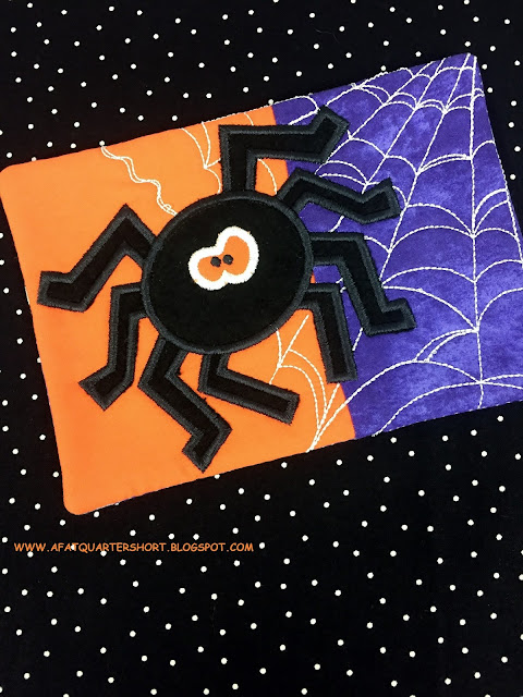 A Fat Quarter Short: Kimberbell Mug Rugs In The Hoop Machine Embroidery