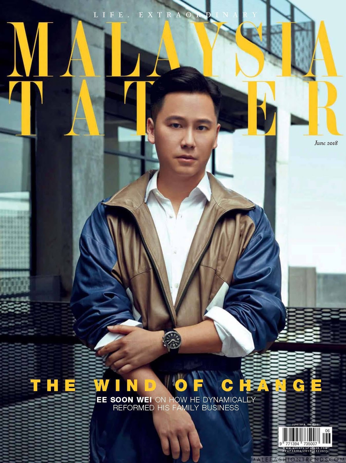 Ee Soon Wei para Tatler Malasia en fotos de Kah Mun