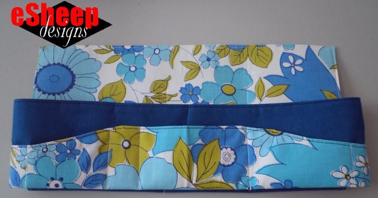 eSheep Designs: Free Pattern/Tutorial: Wave Around Tote Bag Organizer