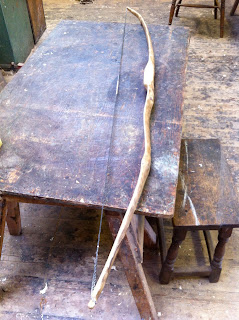Steve J Walsh: Primitive bow making.