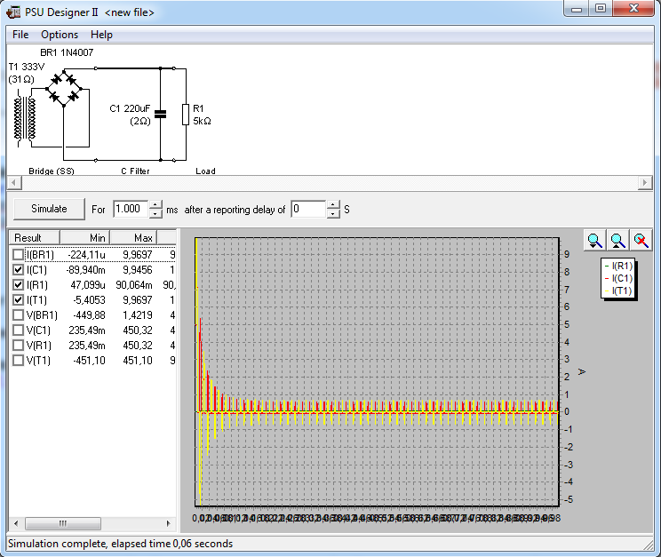 Download PSU Designer II | Kalkulator / Info & Softwares Elektronika ...