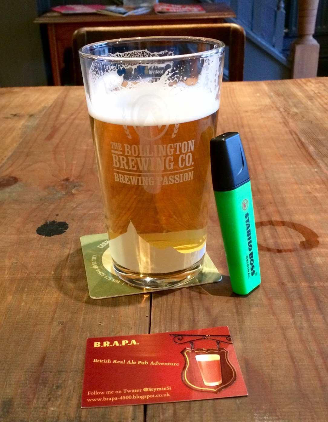 BRAPA (British Real Ale Pub Adventure): BRAPA - Return to Congleton ...