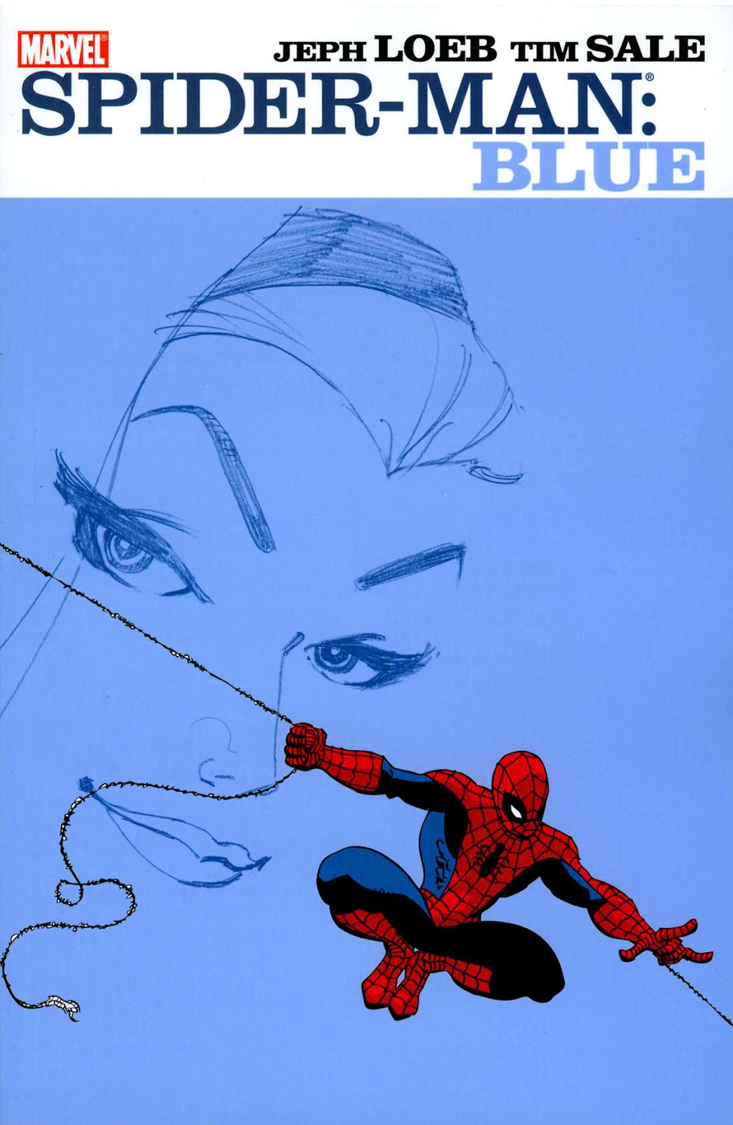 Coleccionista de Imagenes: Tim Sale, Portadas Spider-Man Blue
