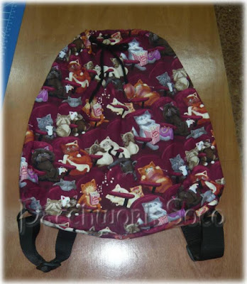 Patchwork Soco: Con la mochila al hombro