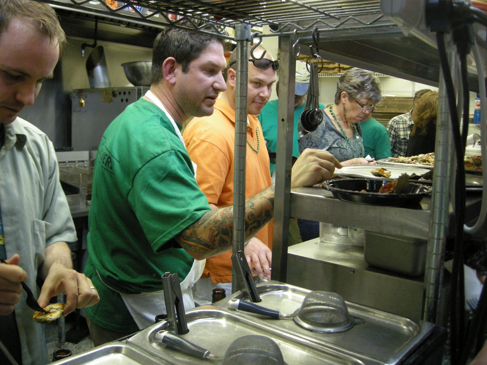 Kitchens Are Monkey Business: It's All About Oysters. Lucky 12 Tavern.