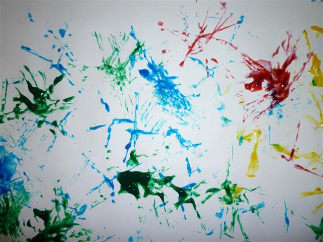 Toddler Time: Straw Printing