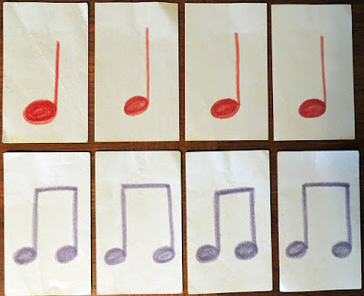 Pre-School Music & Circle Time: Reading Red Rhythms! and purple too