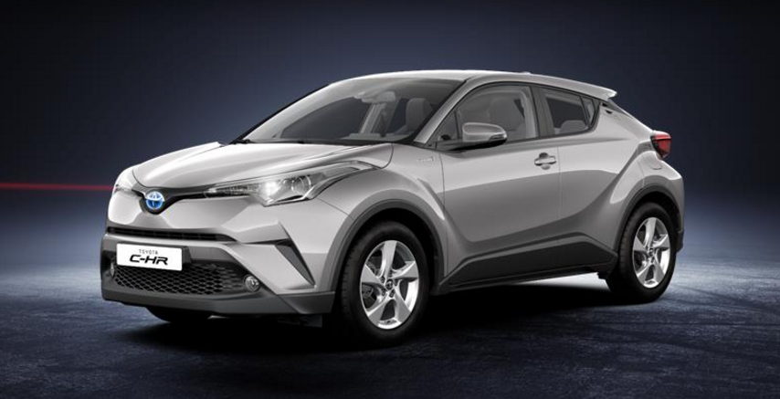 Toyota C-HR 1 (2016 à 2019) - Couleurs et code peinture