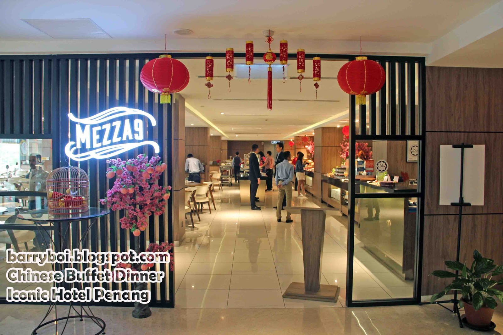 Chinese Buffet Dinner at Iconic Hotel Penang