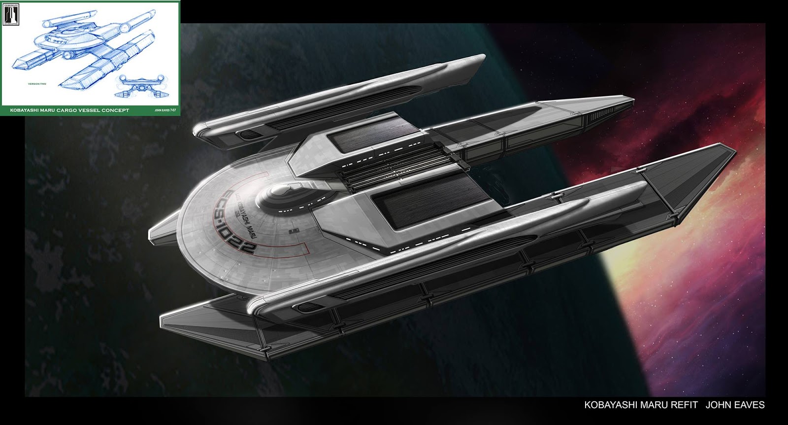 The Trek Collective: Behind the scenes starship bits: New-old TOS ...