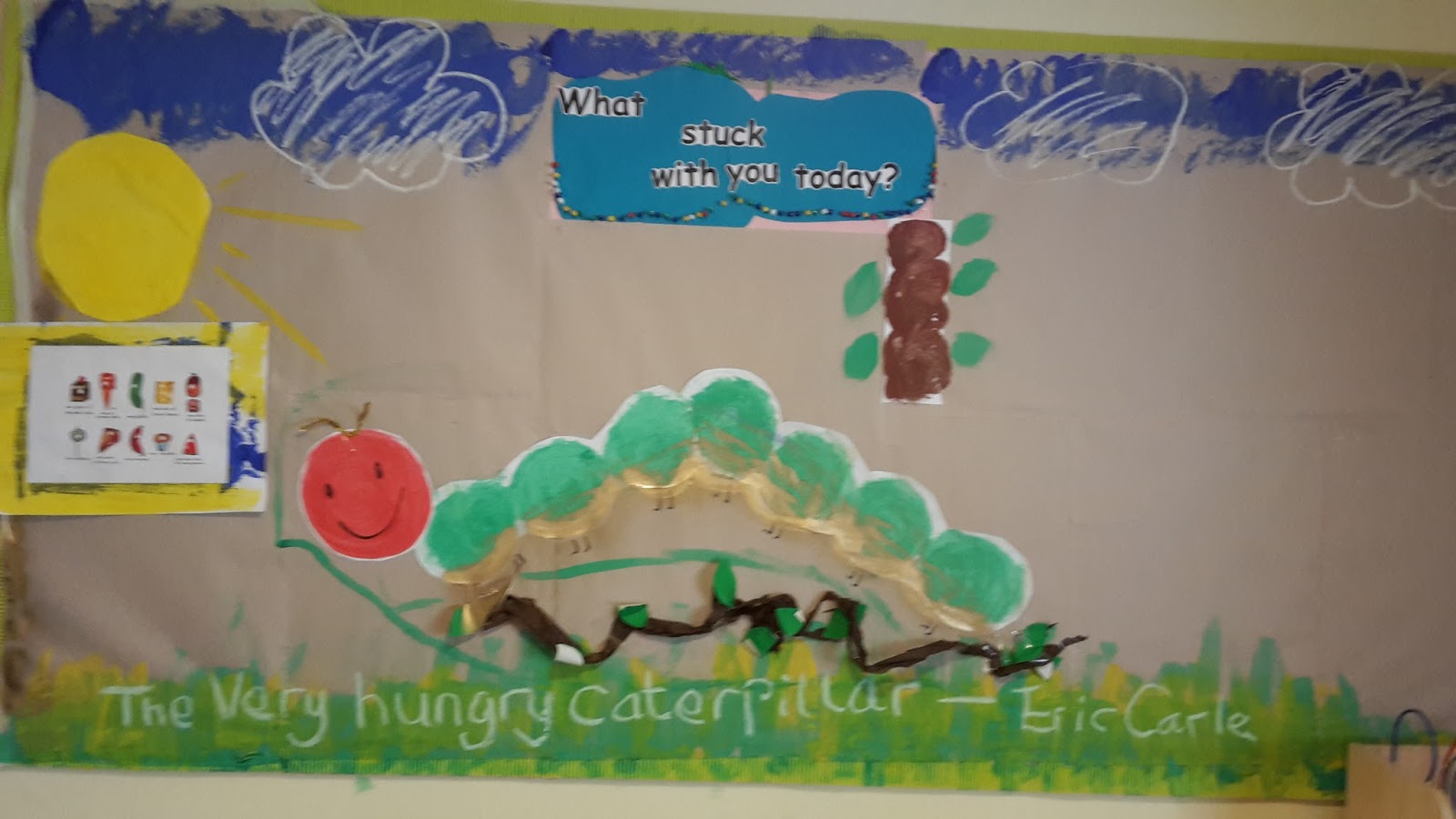 Ms Gloria, preschool practitioner: we love the very hungry caterpillar