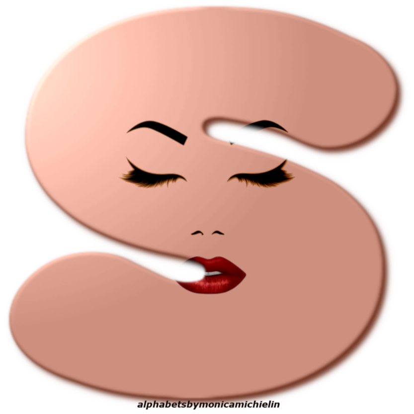 M. Michielin Alphabets: ALFABETO DE ROSTO PNG - FACE ALPHABET PNG #love ...