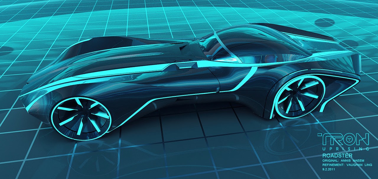 The Art of Tron: Uprising (Part 2 of 4): Vehicles and Equipmentplume-de-pan