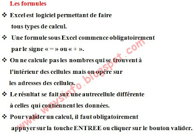 L'informatique au collège: Excel : Les formules