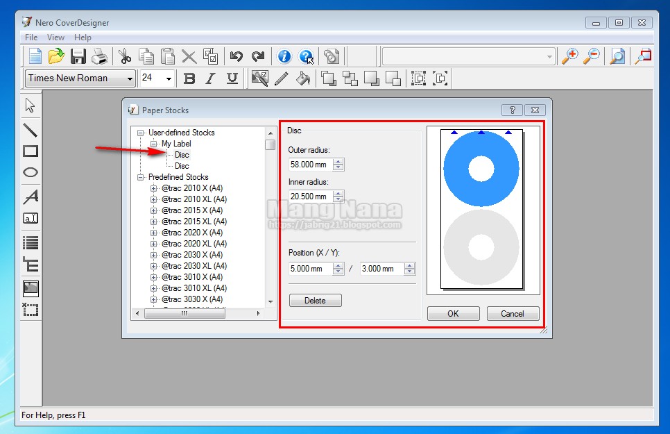 Membuat Label VCD/DVD dengan Nero Cover Designer (update )