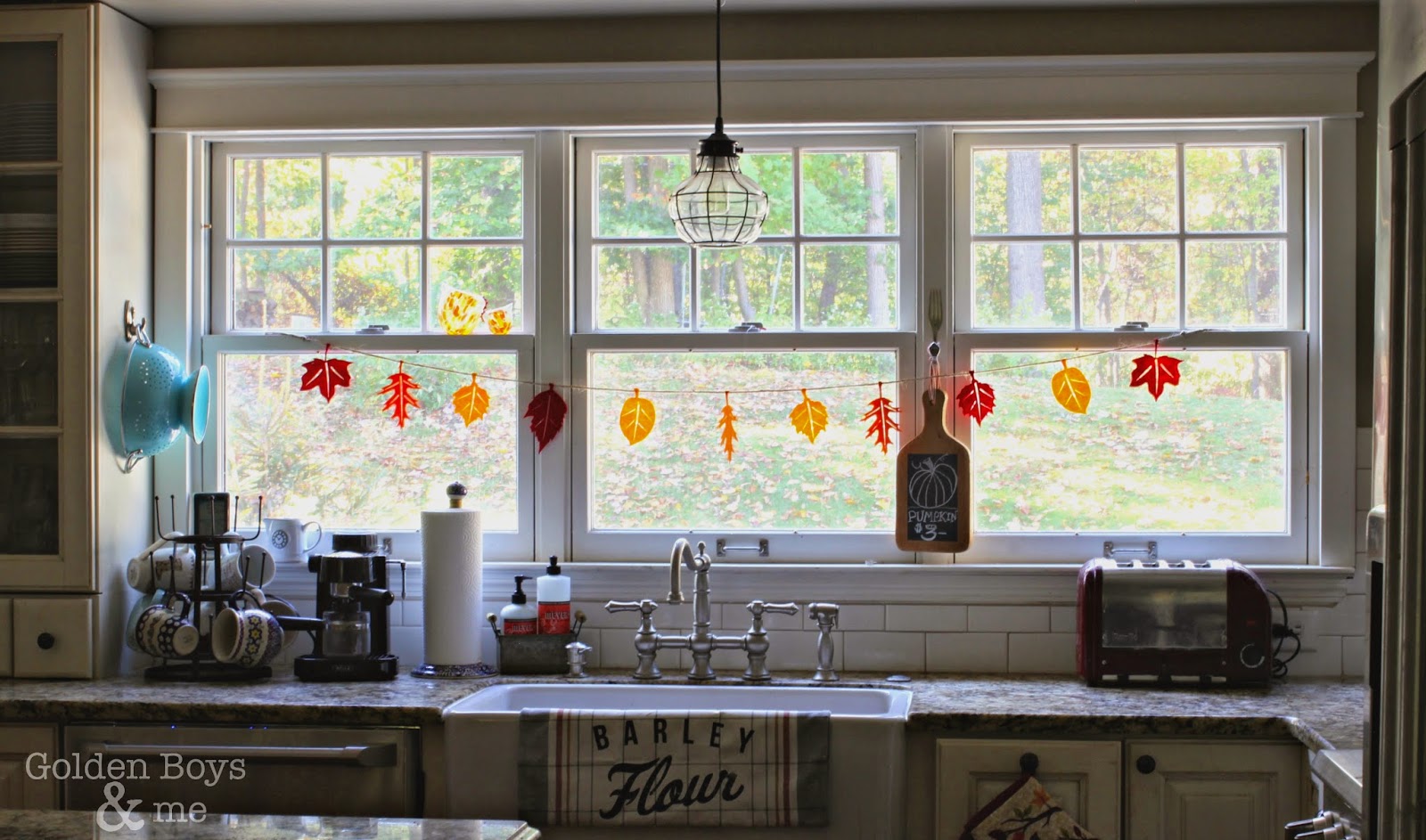 October Around Our House | Golden Boys & Me