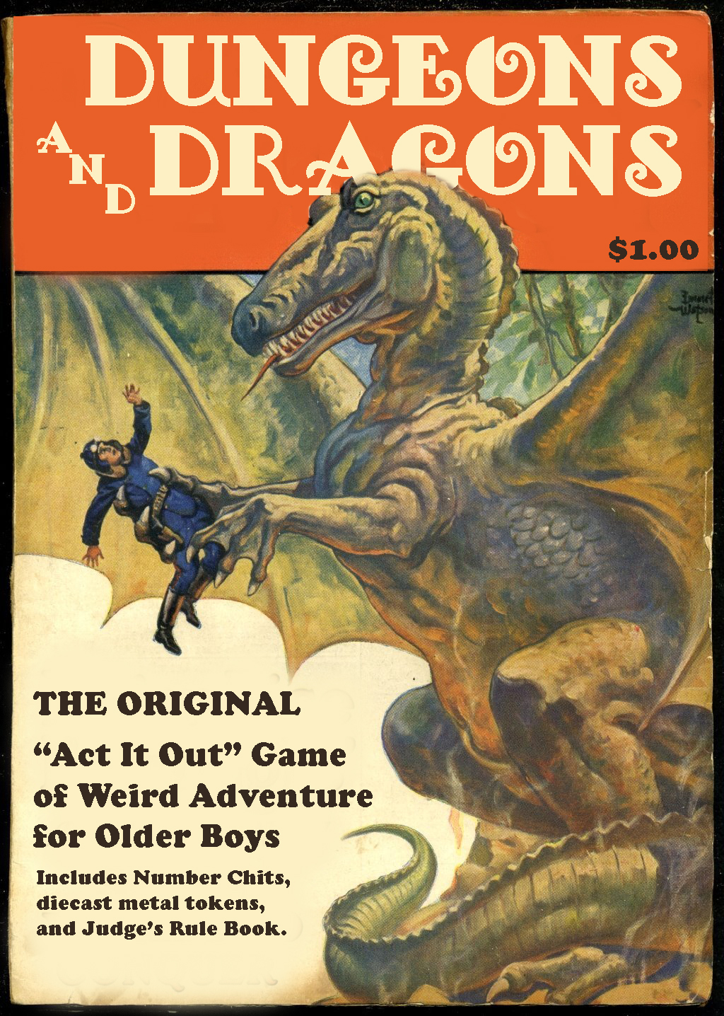 Blue Boxer Rebellion: [Artifact] DND Boxed Set from 1930