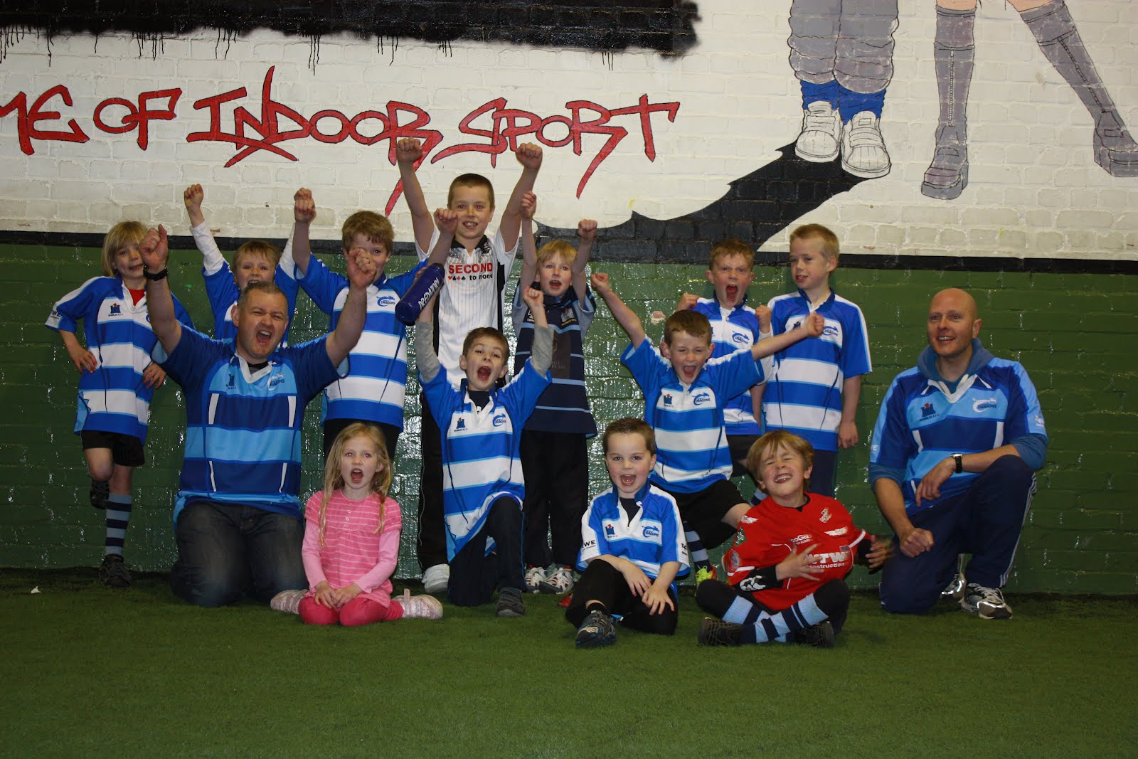 Mumbles Dragons Under 11's Rugby Team: Pitchside Party