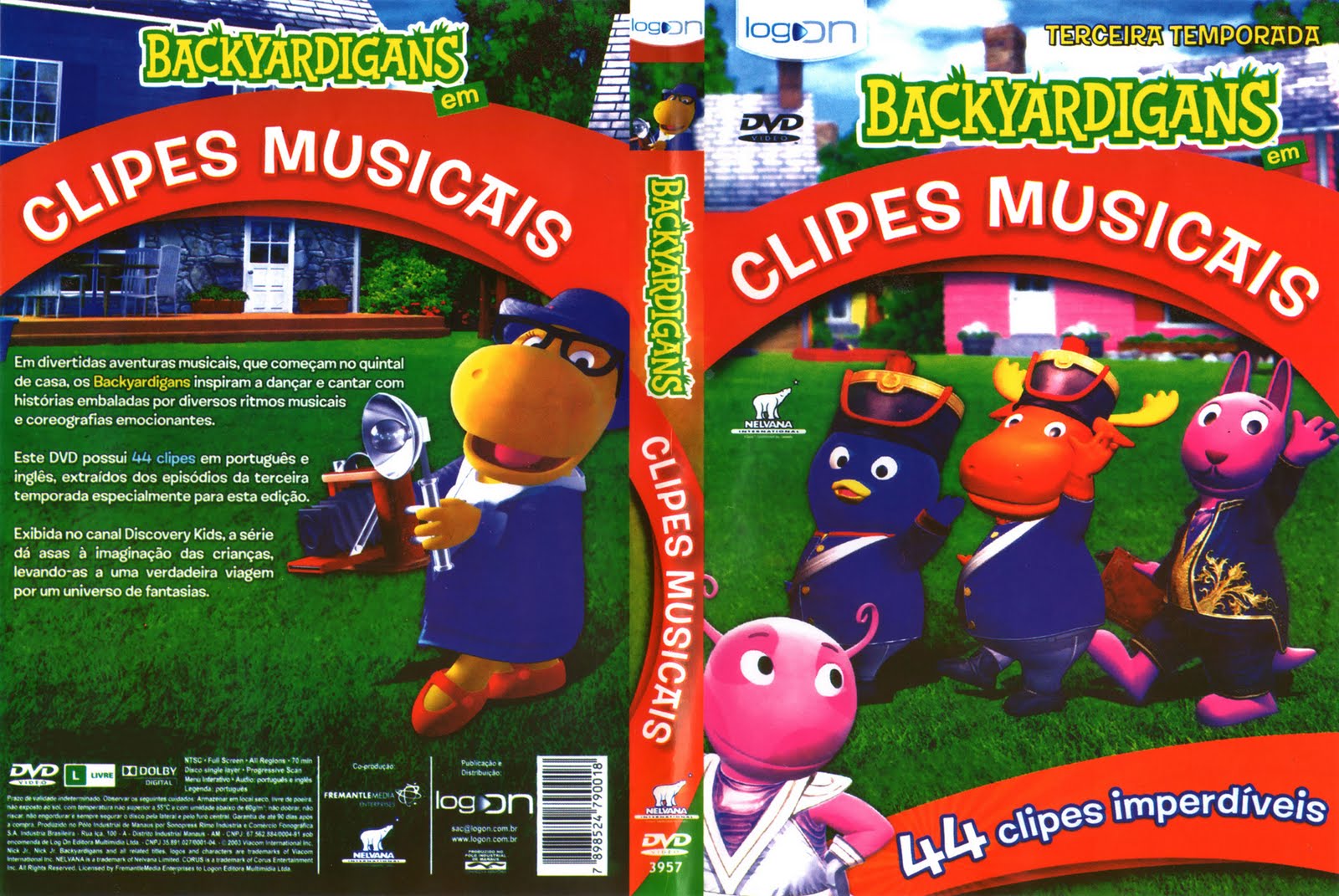 M5 FILMES: DANCE COM OS BACKYARDIGANS