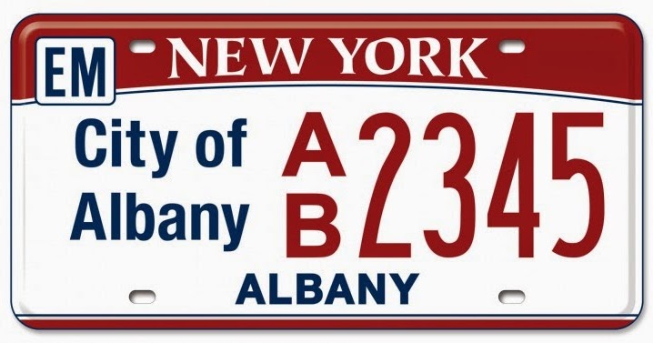New York Buff Media: NYS Announces Red License Plates for State and ...