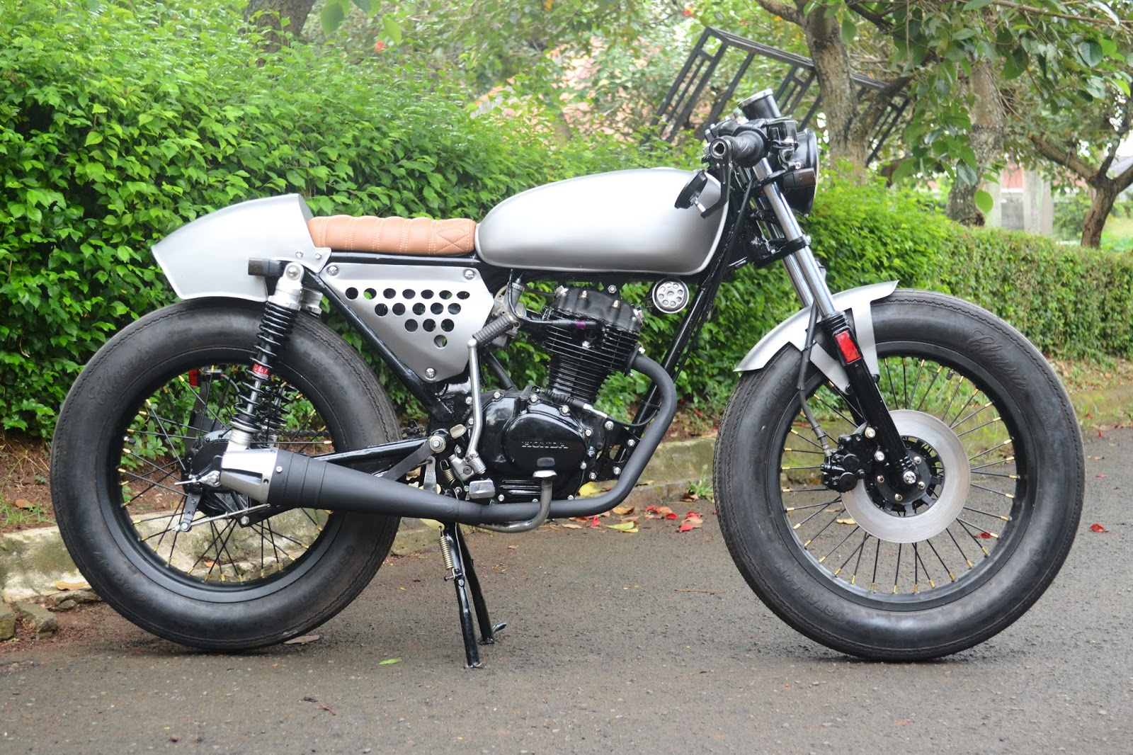 Modif Gl 100 Cafe Racer | Reviewmotors.co