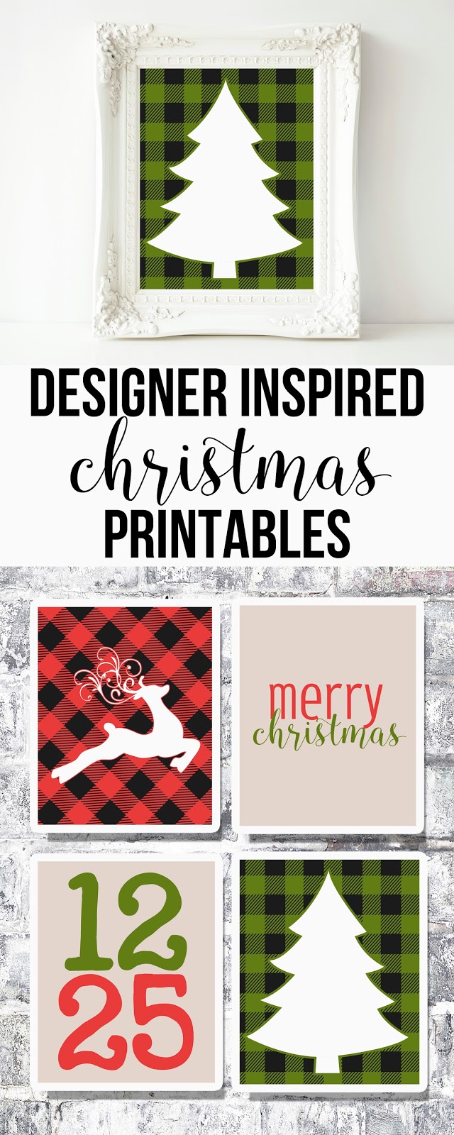 simple sisters: Designer Inspired Christmas Printables