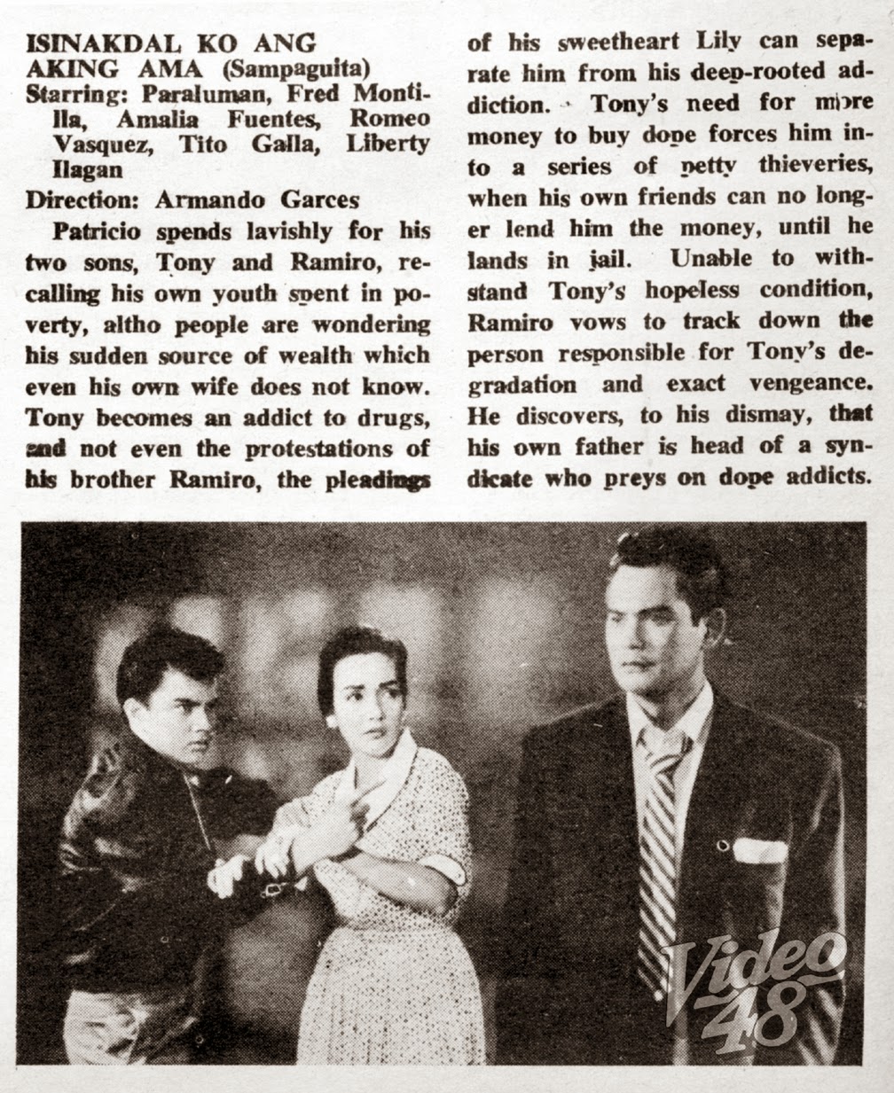 Video 48: THE SIXTIES # 10: PARALUMAN, FRED MONTILLA, AMALIA FUENTES ...