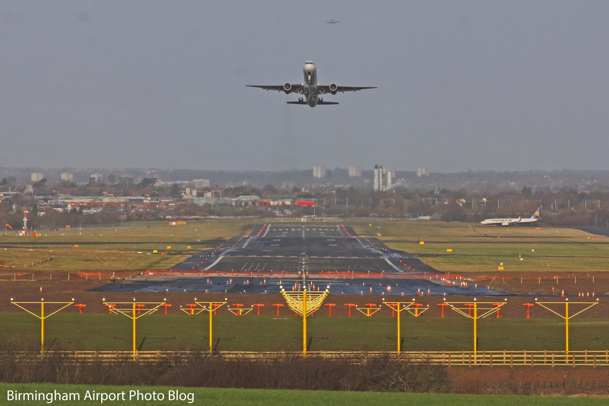 Birmingham Airport Photo Blog: Runway Watch - Sunday 2 February 2014