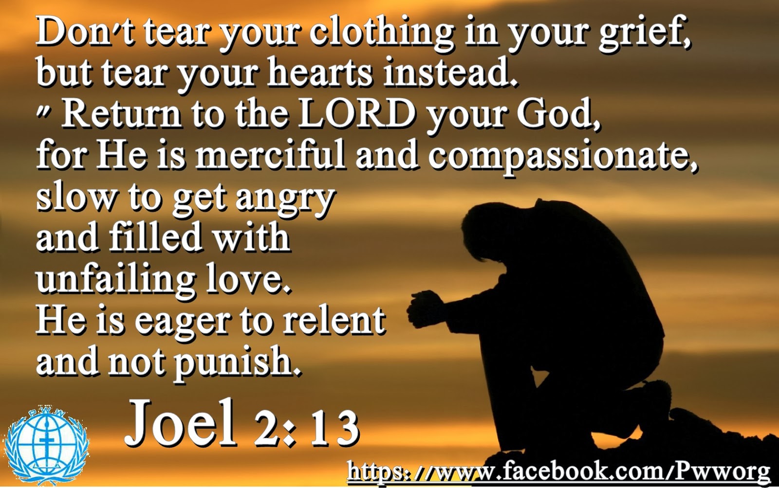 Peace Worldwide: Joel 2:13