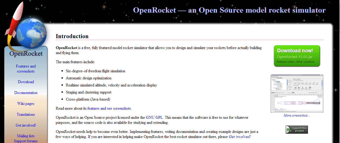 Model Rocket Building: Open Rocket Version 13.05 Now Available!