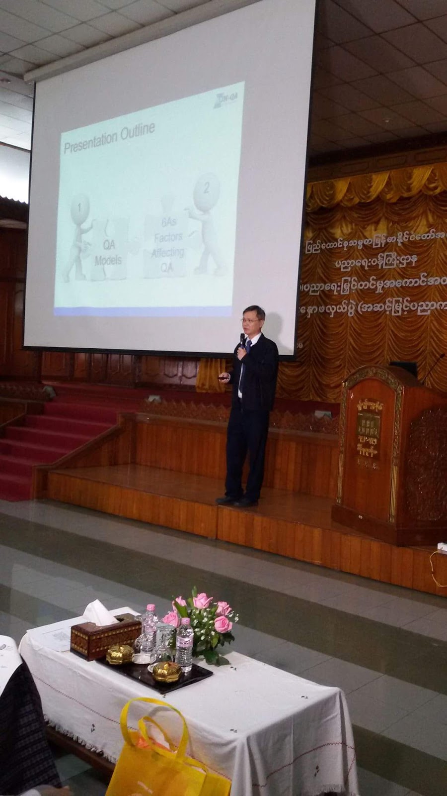 Johnson Ong Chee Bin: National Rectors Conference @Myanmar