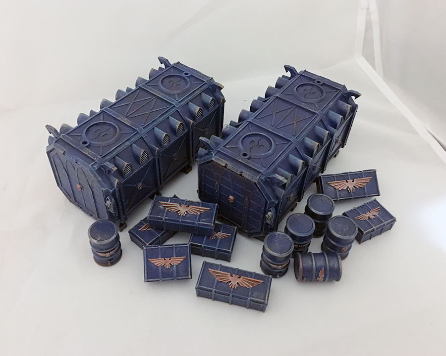 Sword of templar: Terrain Showcase - Games Workshop containers from ...