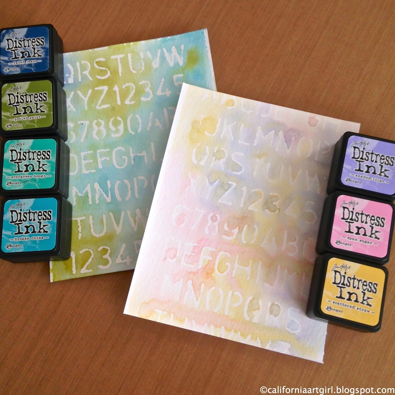 Richele Christensen: Mini Distress Ink and a GIVEAWAY!!