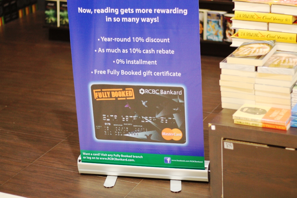 Fully Booked RCBC Bankard MasterCard — Anagon