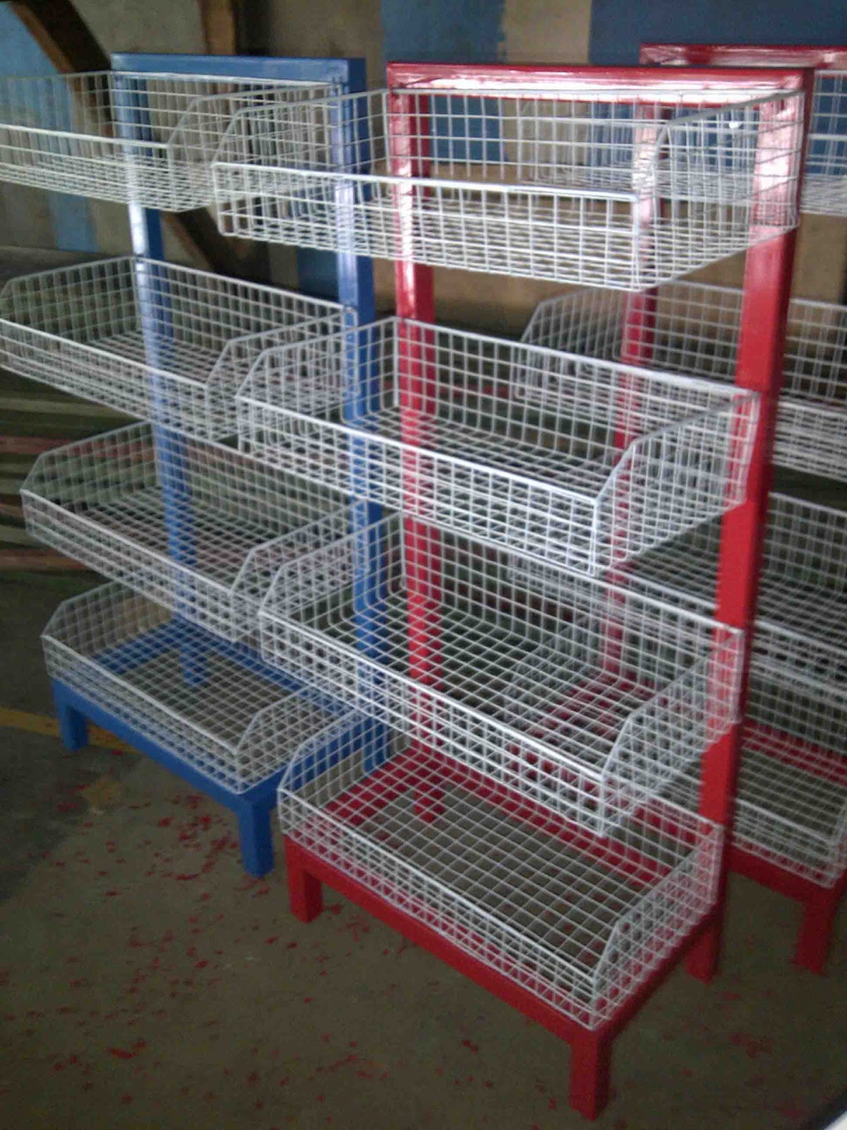 RAK KERANJANG/ RAK CHIKI / SNACK ~ Karya Rak Minimarket