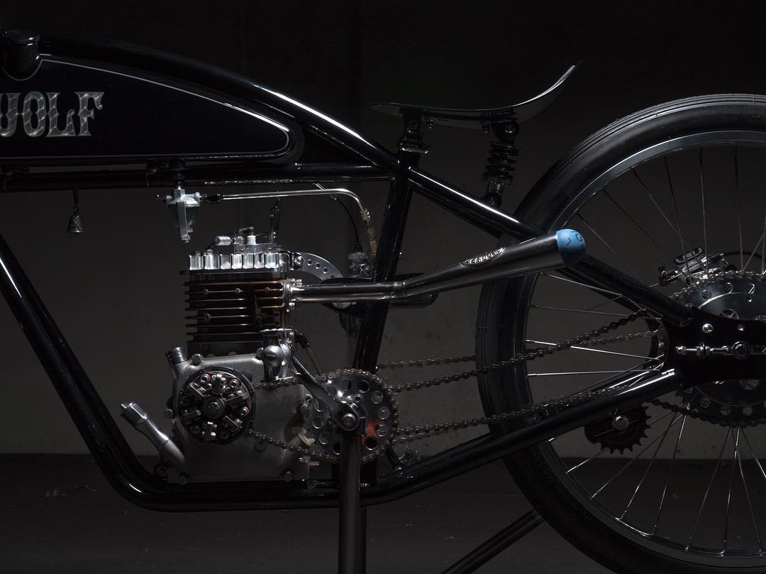 Boardtracker Bicycle | Wolf Creative Customs - RocketGarage - Cafe ...