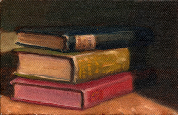 Old Books | Painting a Day: T. J. Murphy