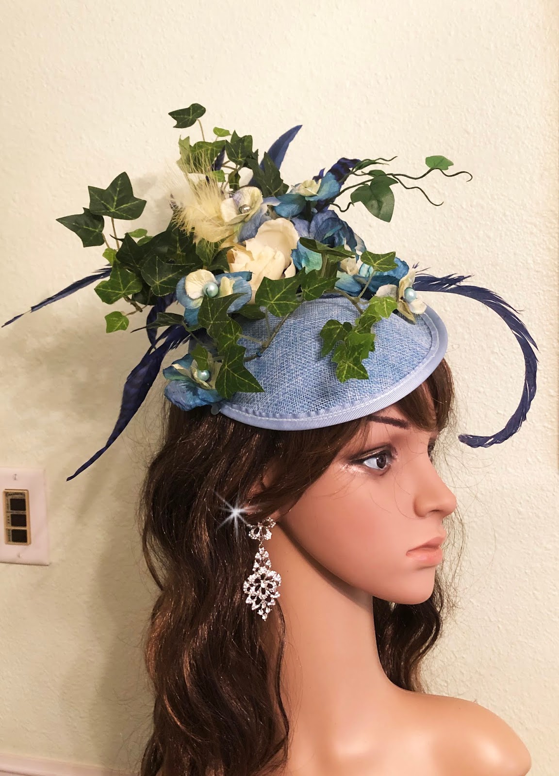 Weddingzilla: Happy Spring! Flowers Bloom on Hats and Fascinators After ...