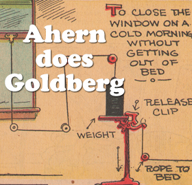 Screwball Comics: Gene Ahern Does Rube Goldberg (Our Boarding House 1933)